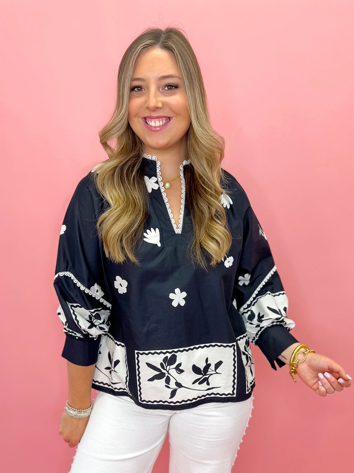 The Darla Jane Blouse — The Burlap Sack Boutique