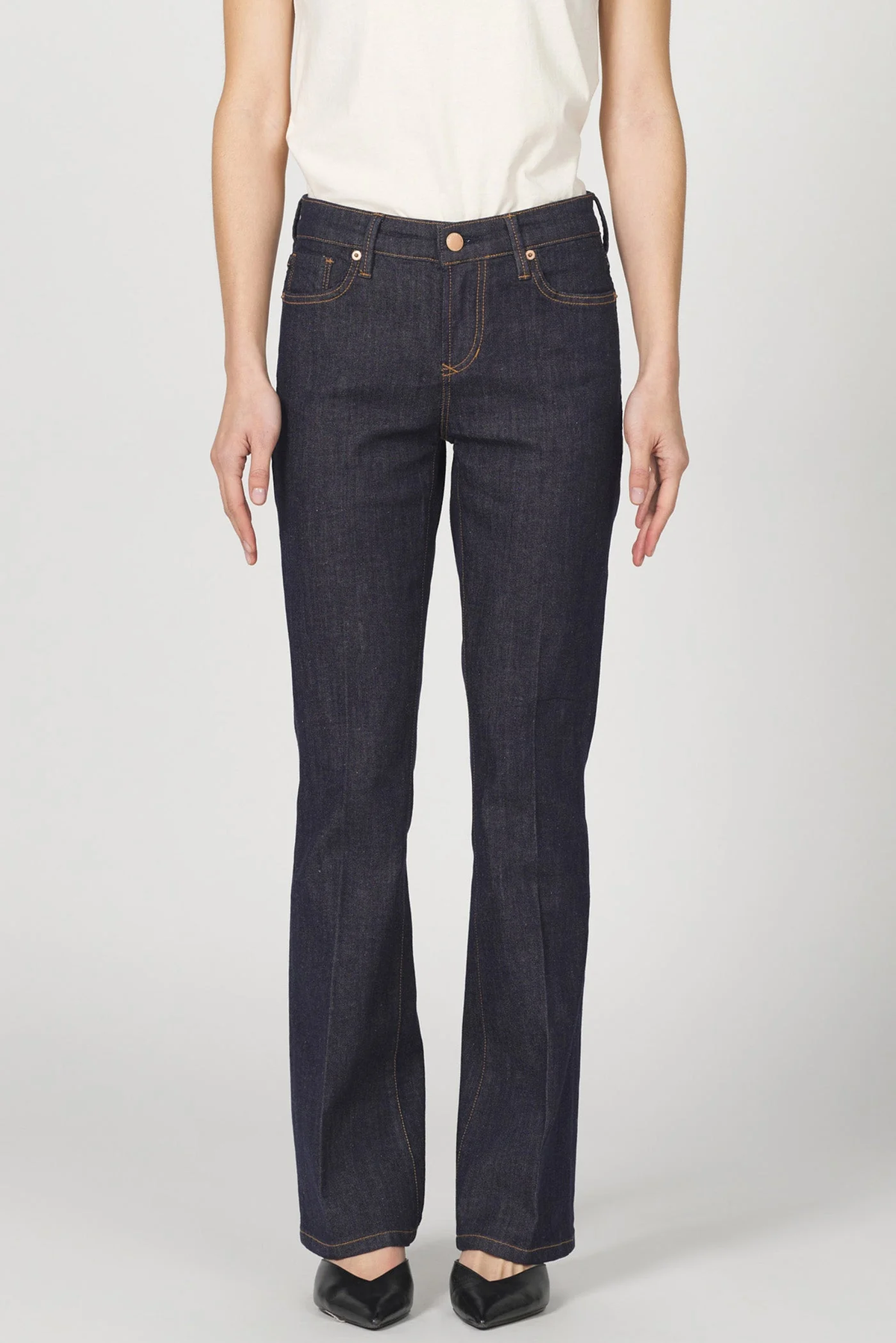[Dear John] Jaxtyn Boot Cut Jean- Dark Denim — The Burlap Sack Boutique